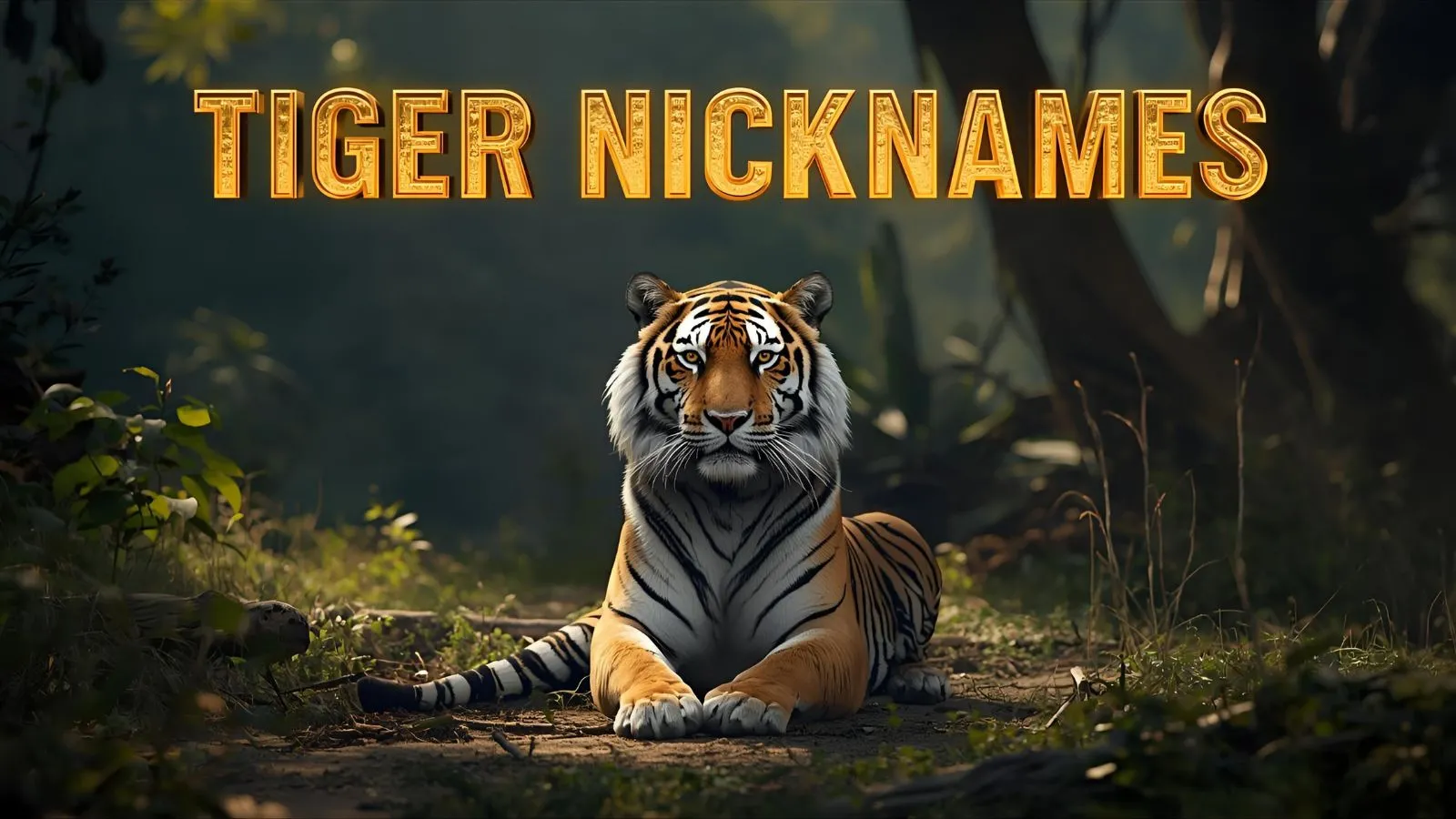 100+ Tiger Nicknames: Unique & Cute Power Full ideas In (2026)🐅