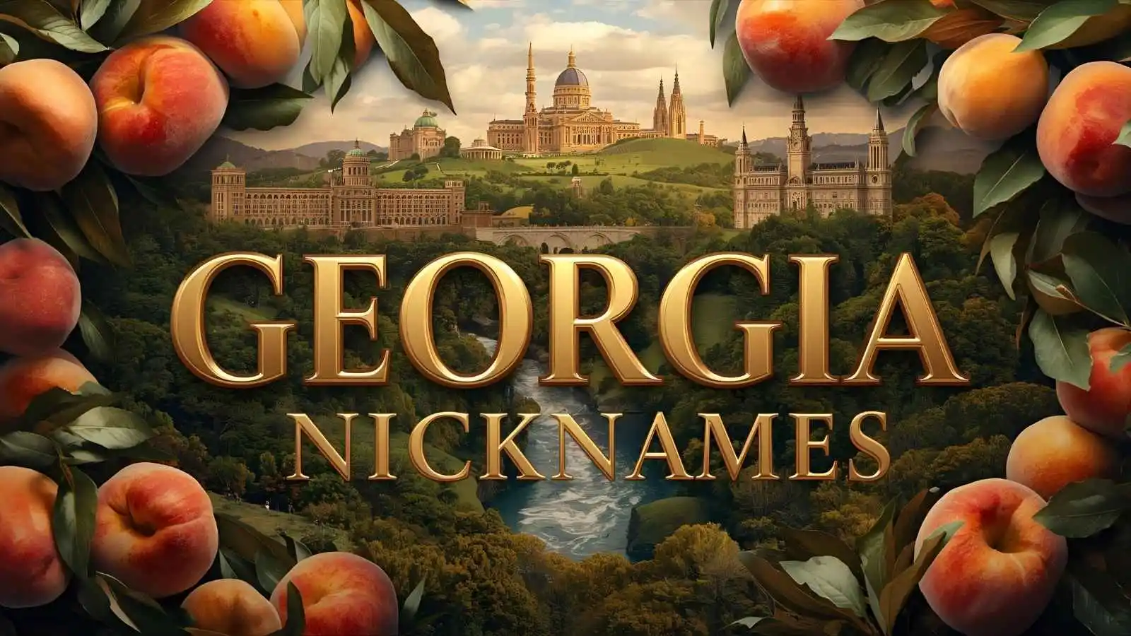 185+ Georgia Nicknames: That Are Totally Memorable (2026)🍑