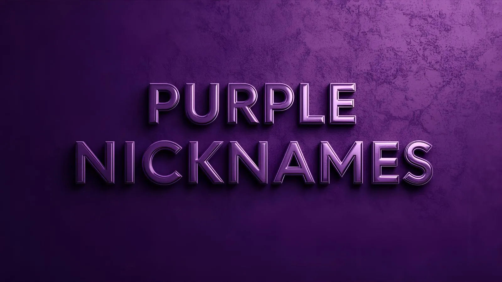 150+ Purple Nicknames: That Radiate Royal Vibes (2026)💜